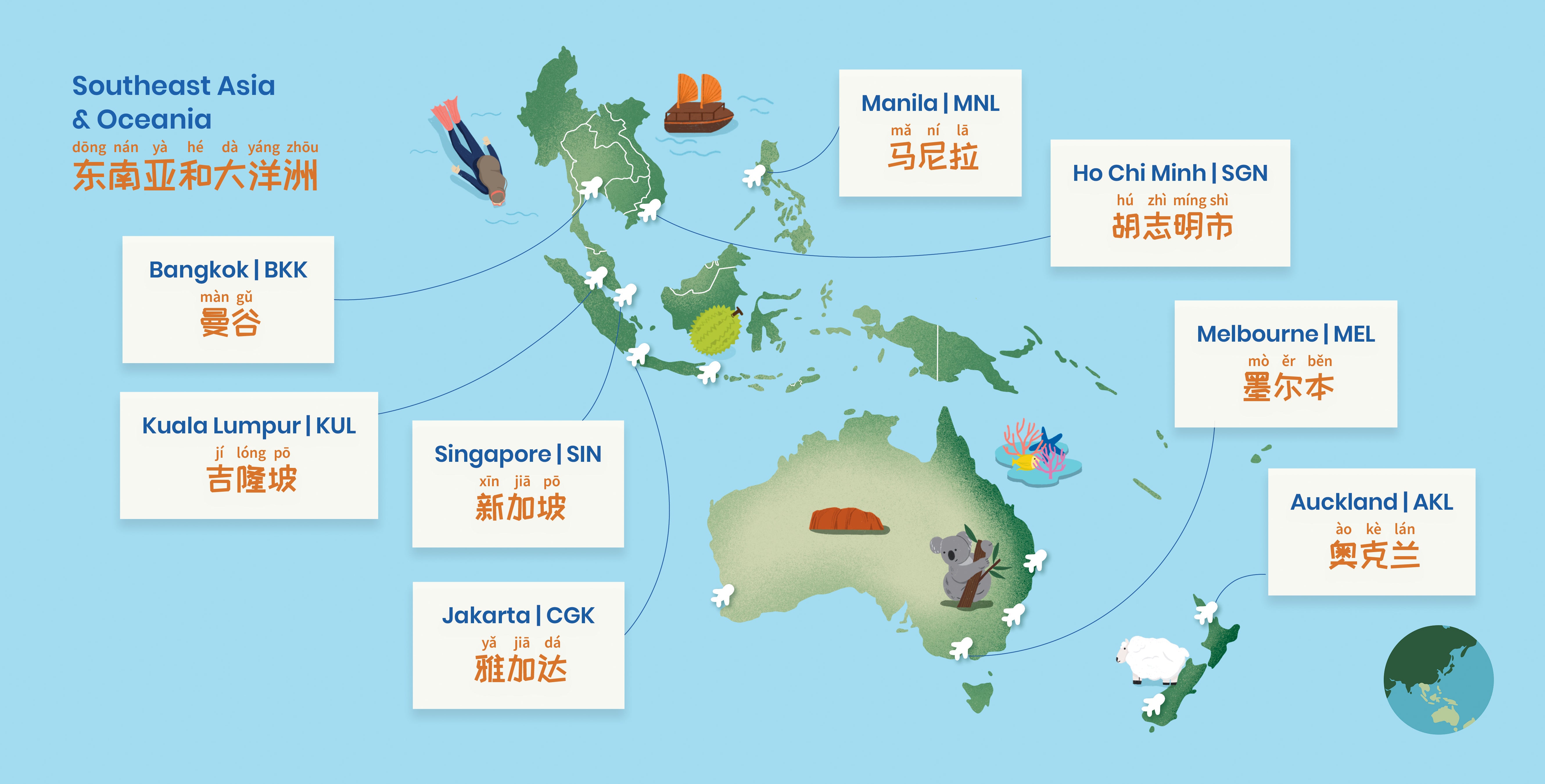 Maps of the World | Habbi Habbi Bilingual Books for Kids